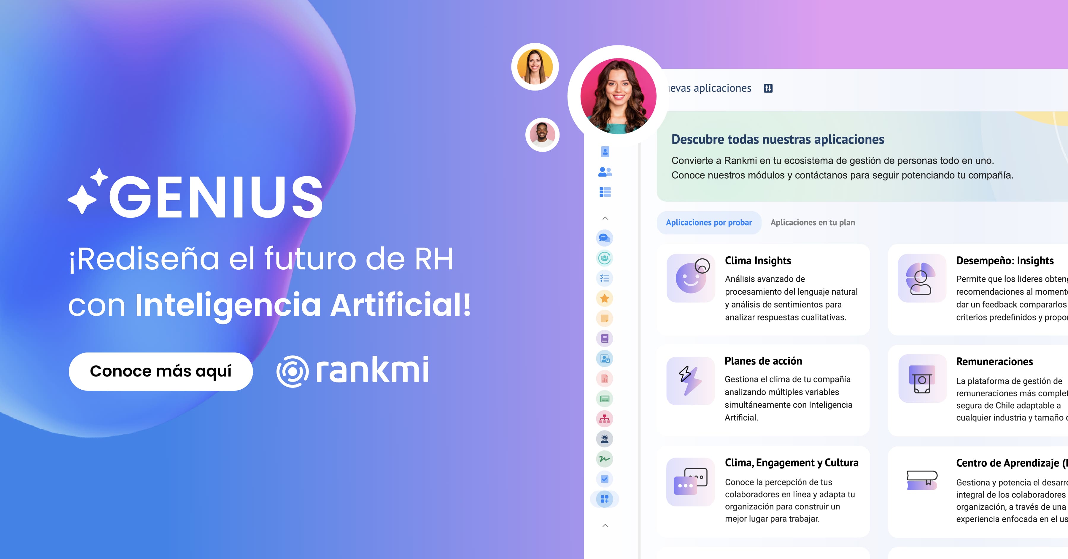Rankmi Genius | Inteligencia Artificial aplicada a RRHH